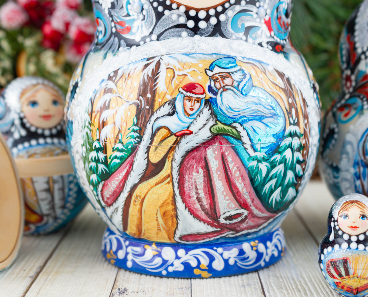 Fairy tale nesting dolls | Traditional dolls | Matryoshka dolls ...
