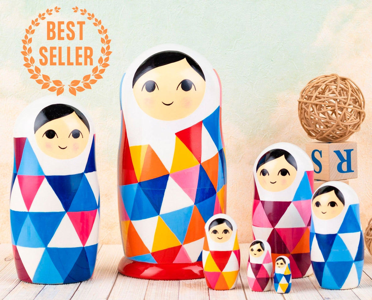 Nesting dolls for kids - Kids nesting dolls - FirebirdWorkshop